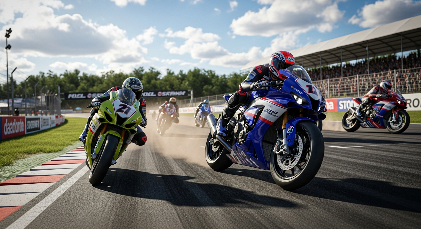 Motorcycle Racing Simulator - Race High-Performance Bikes, Set Records ...